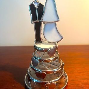 Handmade | Other | Beautifully Crafted Stained Glass Wedding Cake ...